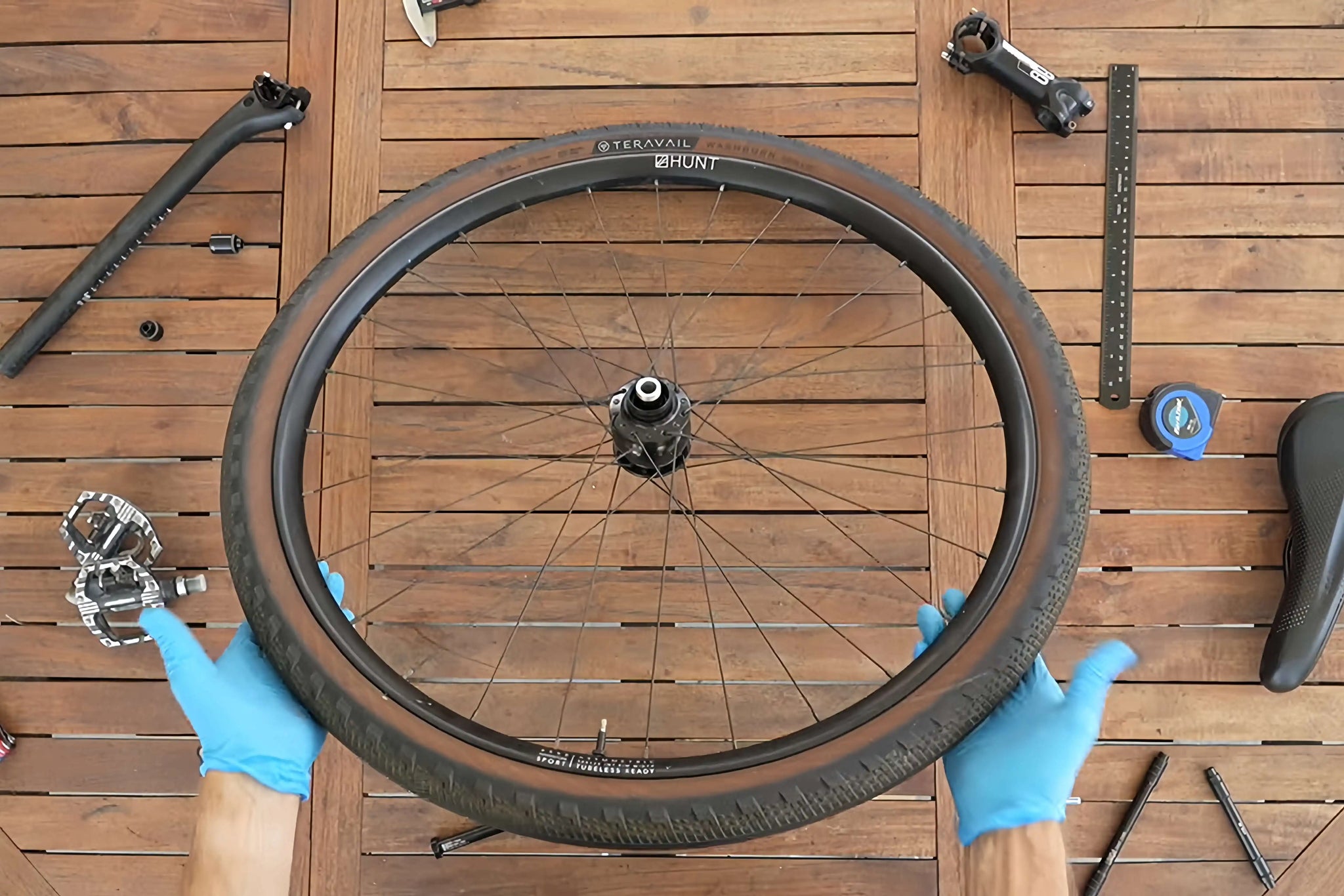 A video about thru-axle modification and quick release (This video is